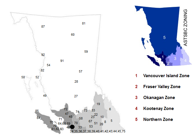 Zones | The Association of School Transportation Services of B.C.